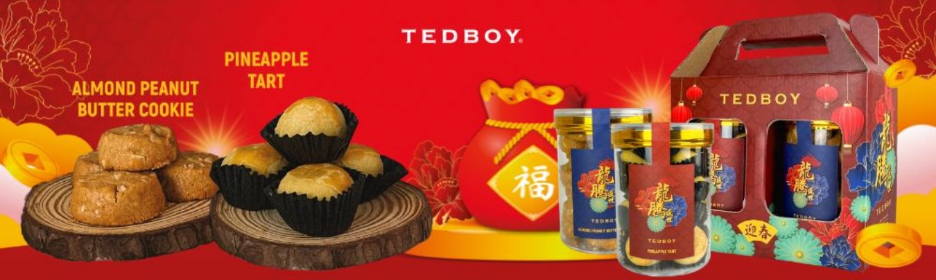 Tedboy Chinese New Year Signature Cookies | Tedboy