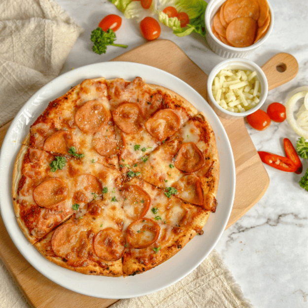 Chicken Pepperoni Pizza | Tedboy