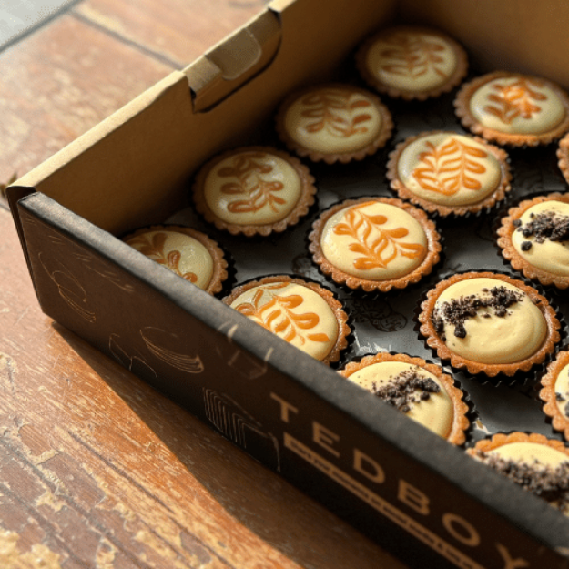 Mini Cheese Tartlets Catering Box | Tedboy