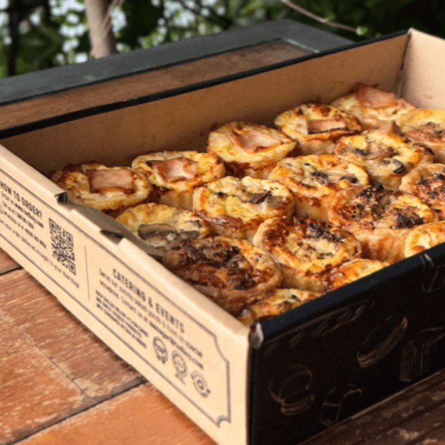 Mini Quiches Catering Box | Tedboy